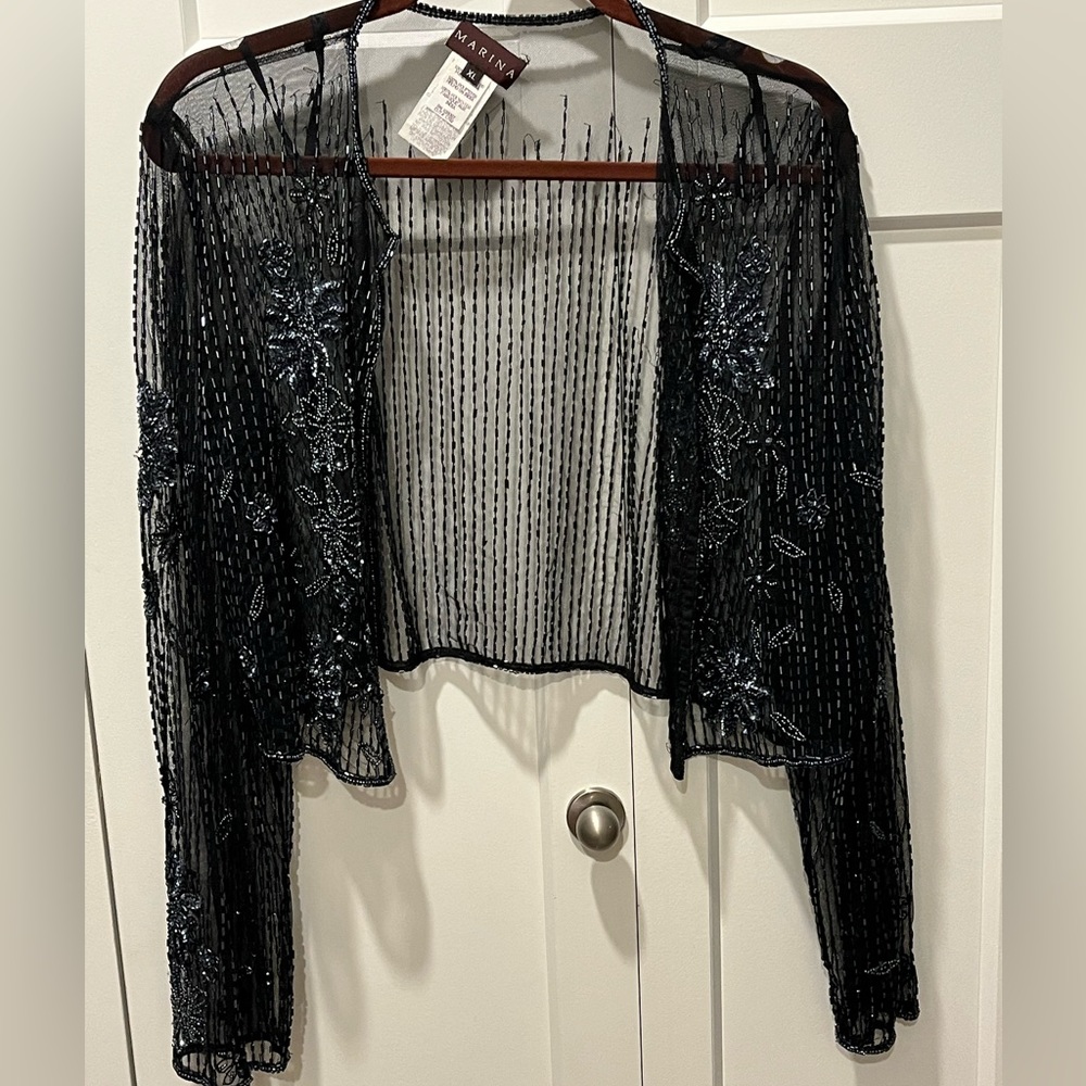 Marina Pre-Loved Authentic Sheer Design Elegant Sequi… - Gem